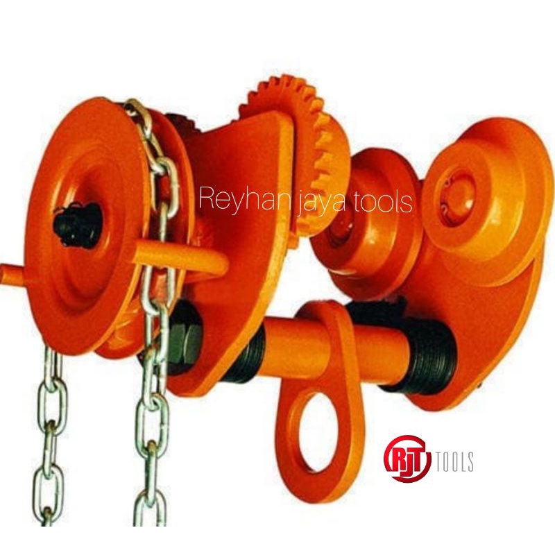 Jual Geared trolley kapasitas 2 ton x 3 meter Nagasaki Japan | Shopee ...