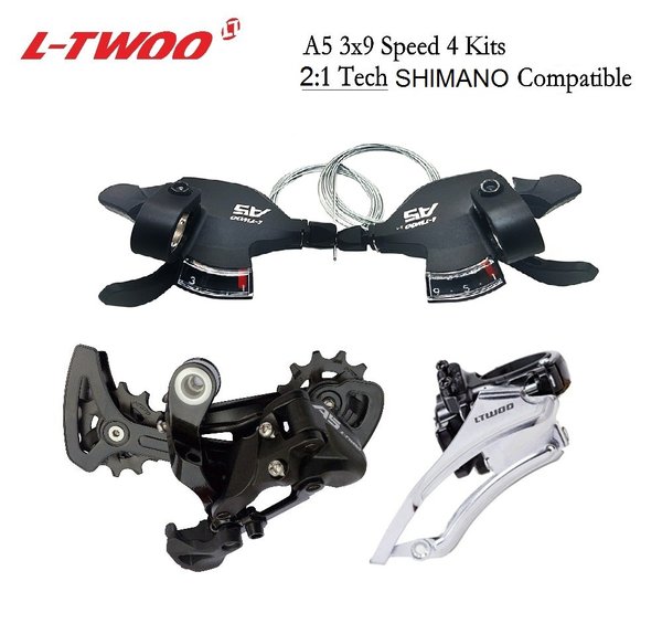 Jual GROUP SET LTWOO A5 3 9 SPEED 27 RD FD SHIFTER DERAILLEUR 27speed ...