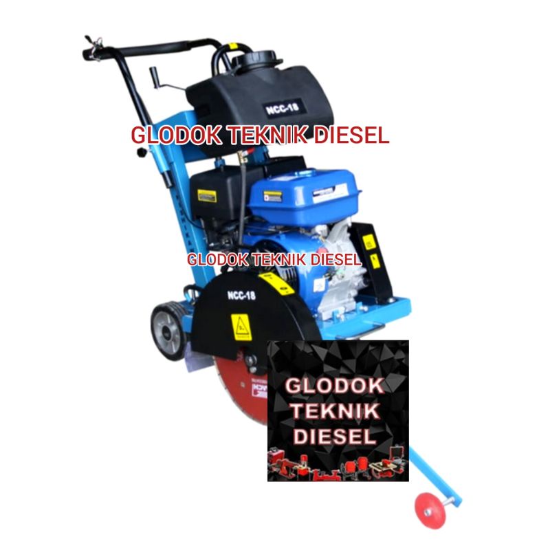 Jual MESIN POTONG ASPAL BETON / CONCRETE CUTTER NISHIKAWA NCC-18 ...