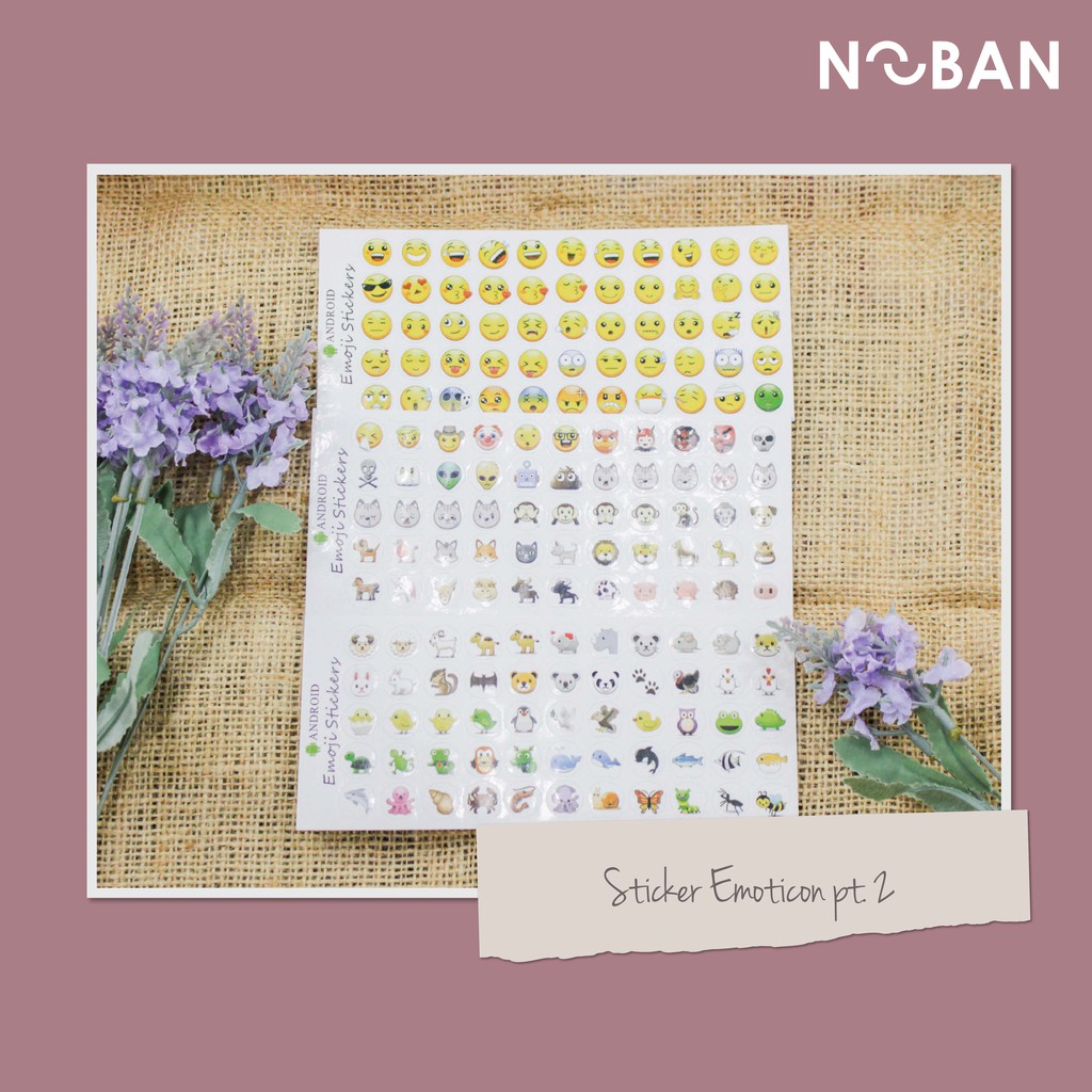 Jual Sticker Emoticon (Emotikon/Emoji) Part 2 | Shopee Indonesia