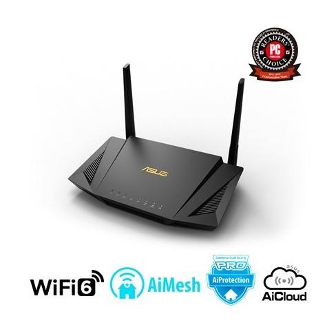 Jual ASUS RT-AX56U AX1800 Dual Band WiFi 6 Wireless Router MURAH ...