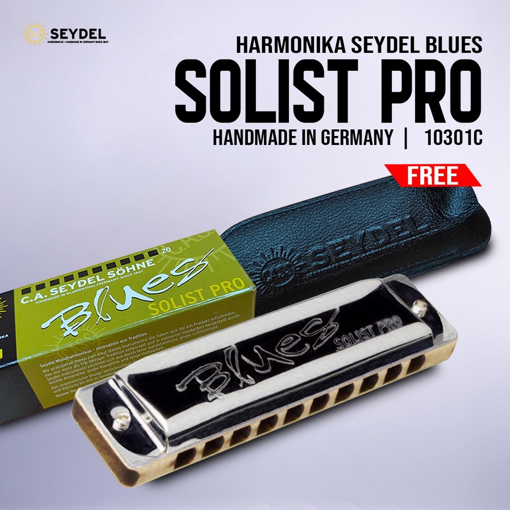 Jual Harmonica Harmonika Seydel Blues Solist Pro 11301 | Shopee Indonesia