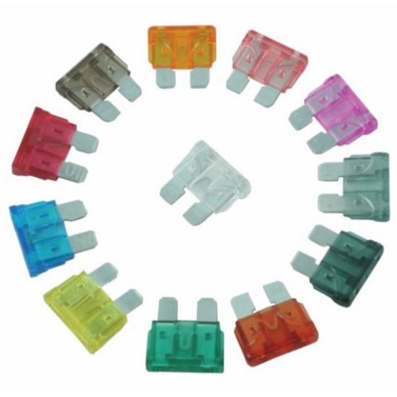 Jual Sekering Tancap Mobil Fuse Besar 10A, 15A, 20A, 25A, 30A | Shopee ...