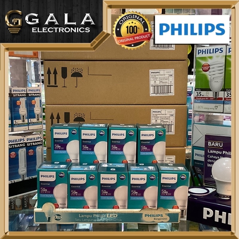 Jual LAMPU LED ESSENTIAL PHILIPS HEMAT ENERGY ECERAN DAN MULTIPACK ...