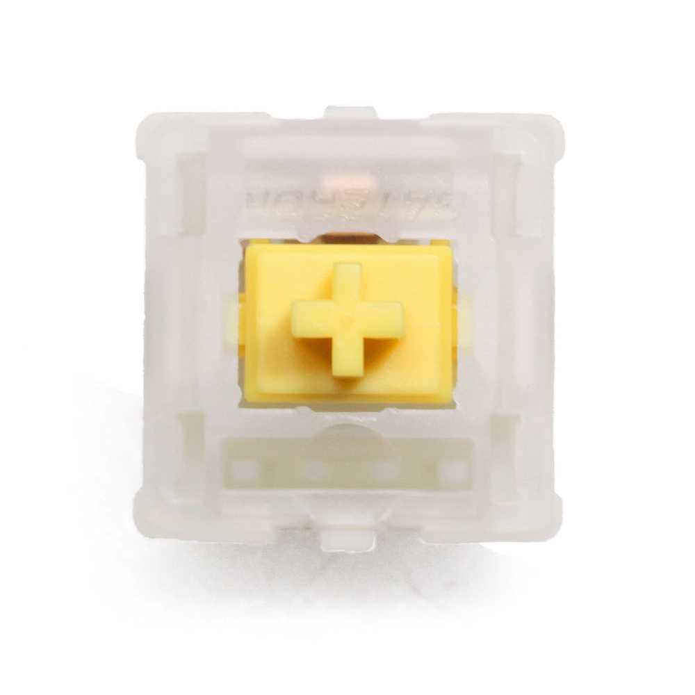 Jual Gateron Milky Yellow Mechanical Switch RGB keyboard 63g 1 PCS - V2 ...