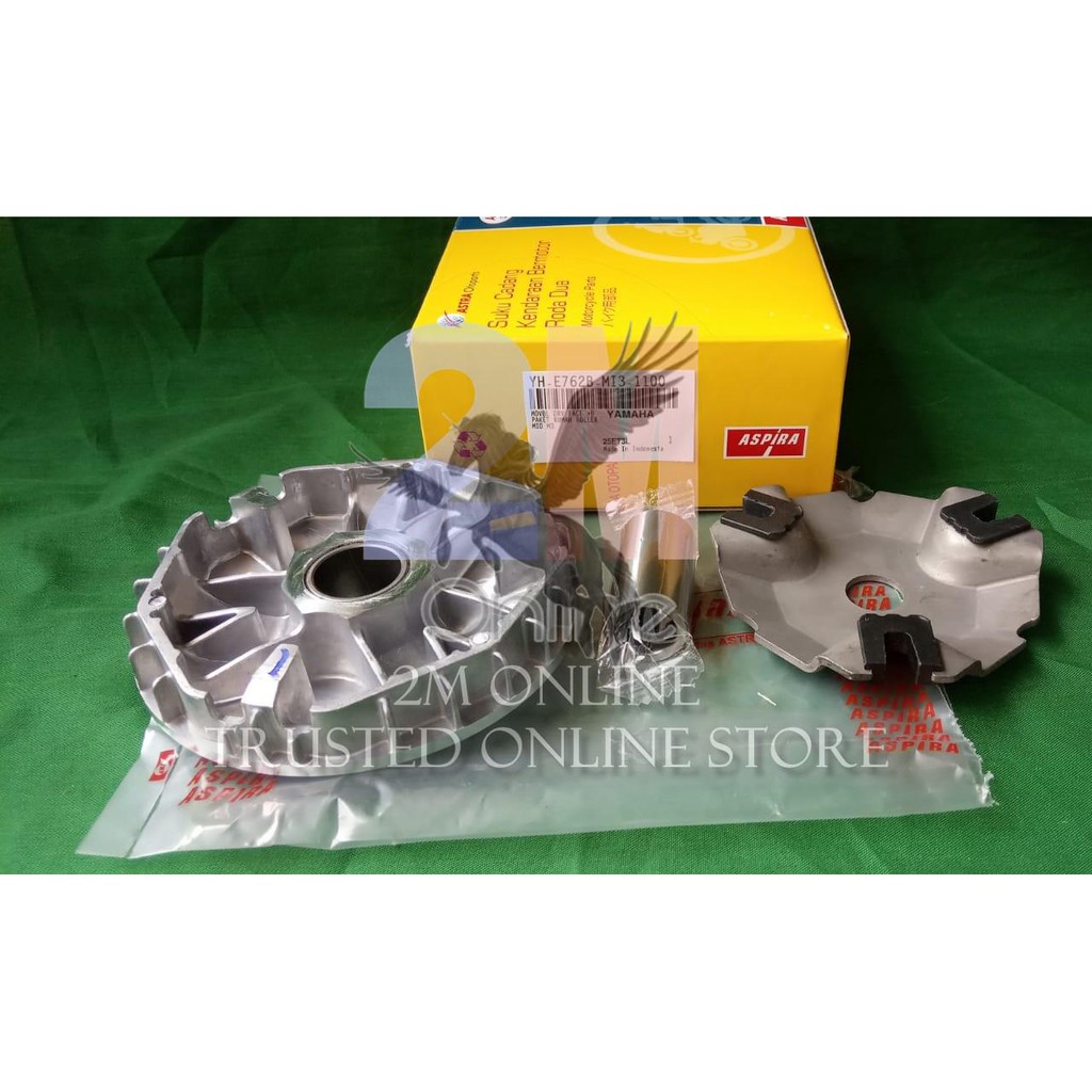Jual 2m RUMAH ROLLER FACE COMP MIO M3 125 MERK ASPIRA YH-E762B-MI3-1100 ...