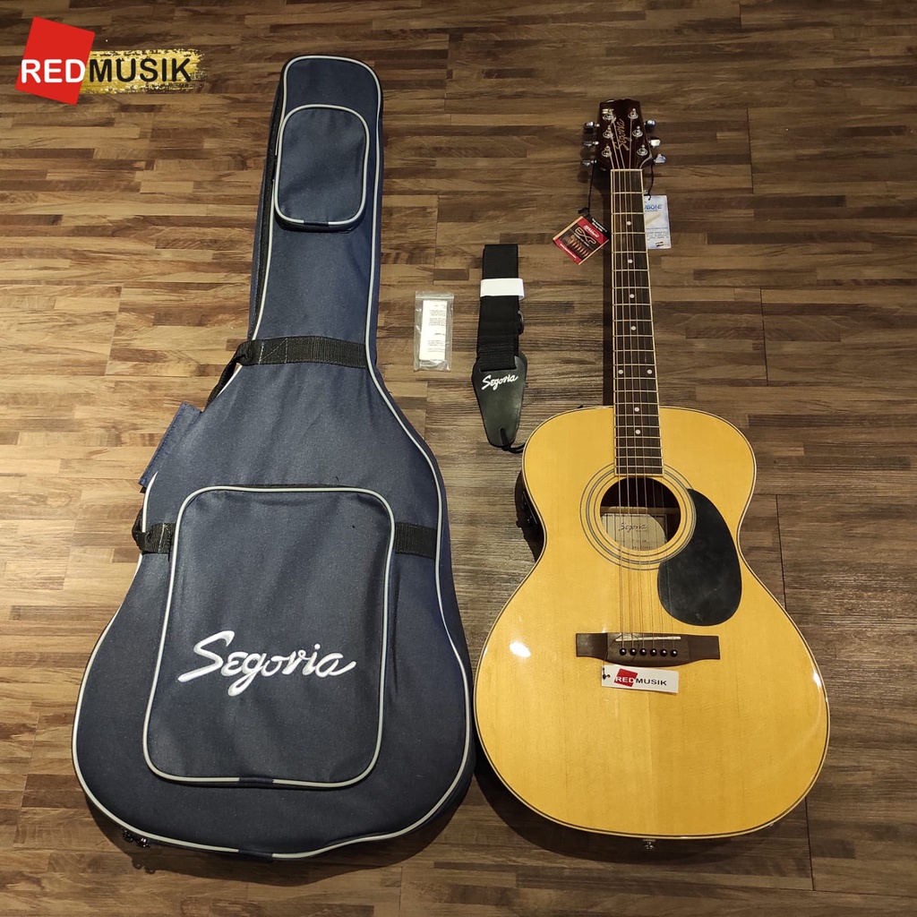 Jual Gitar Segovia D07 D-07 D 07 GN Akustik Elektrik | Shopee Indonesia