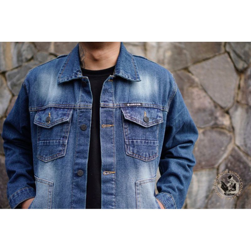 Jual Jaket levis jeans denim pria Legend Of Denim LOD TM 1898 DISTRO ...