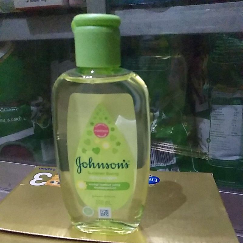 Jual Johnson's baby cologne 100ml warna hijau | Shopee Indonesia