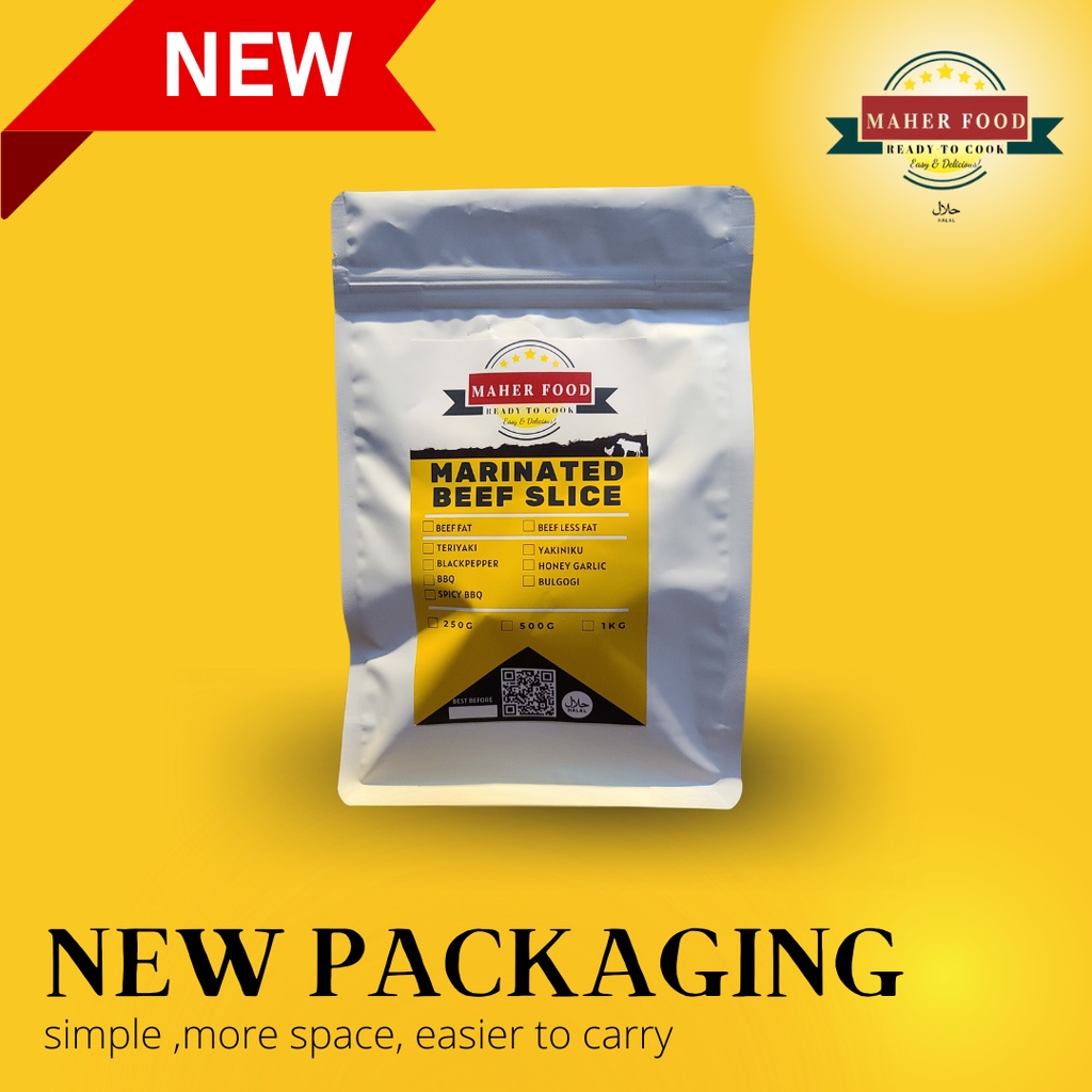 Jual Beef Slice Marinated 500gr /Daging Slice Marinasi/Daging Slice ...