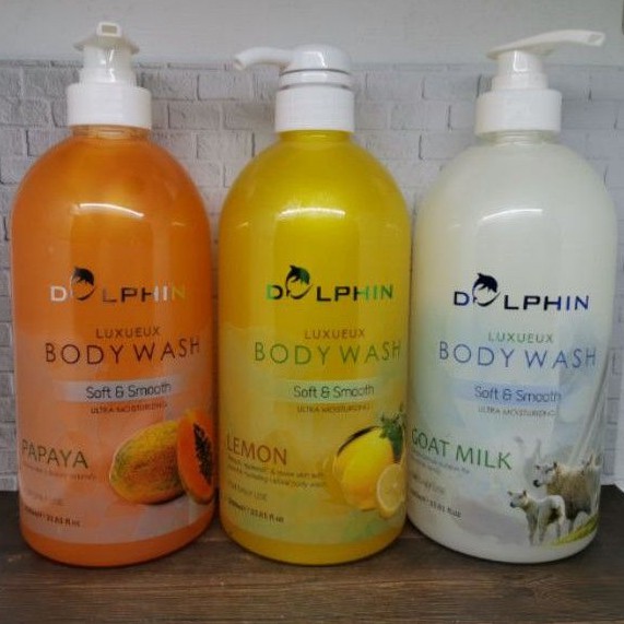 Jual DOLPHIN BODY WASH SABUN CAIR PEMUTIH 1000ML | Shopee Indonesia