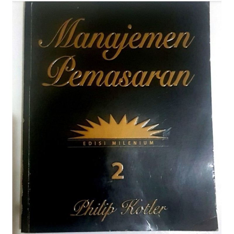 Jual Manajemen Pemasaran 2 edisi milenium by Philip Kotler | Shopee Indonesia