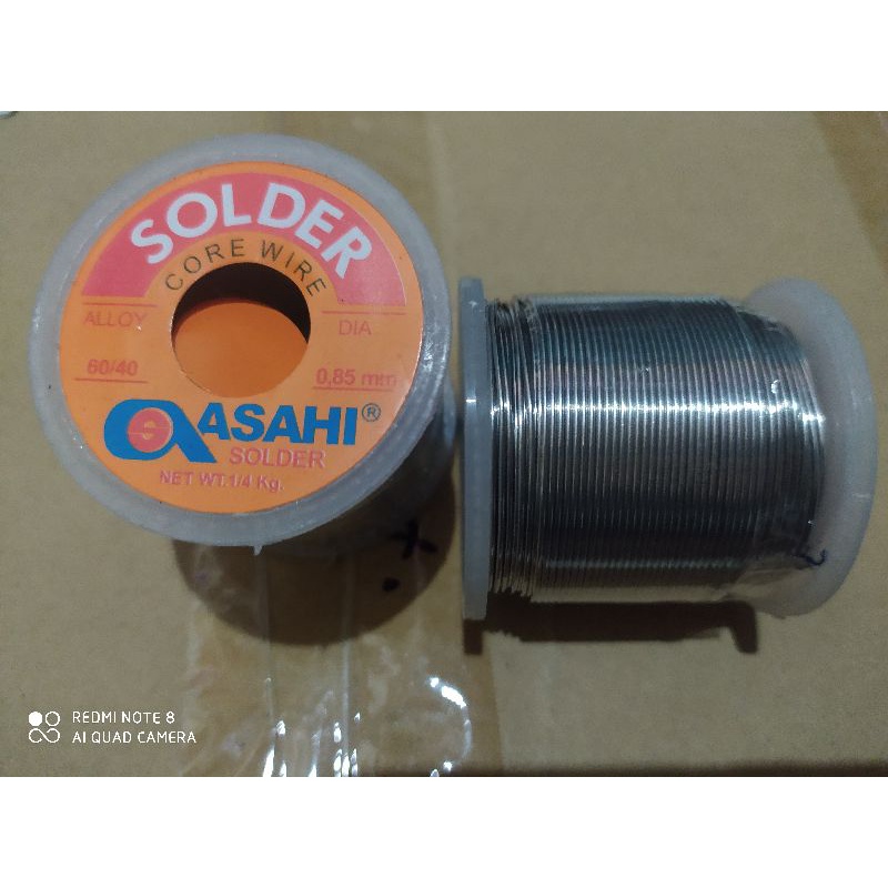 Jual TIMAH SOLDER MERK ASAHI 250g | Shopee Indonesia