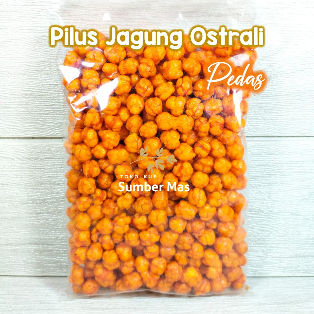 Jual PILUS JAGUNG 250GR / PILUS AUSTRALI pedes / PILUS AUSTRALIA pedas ...