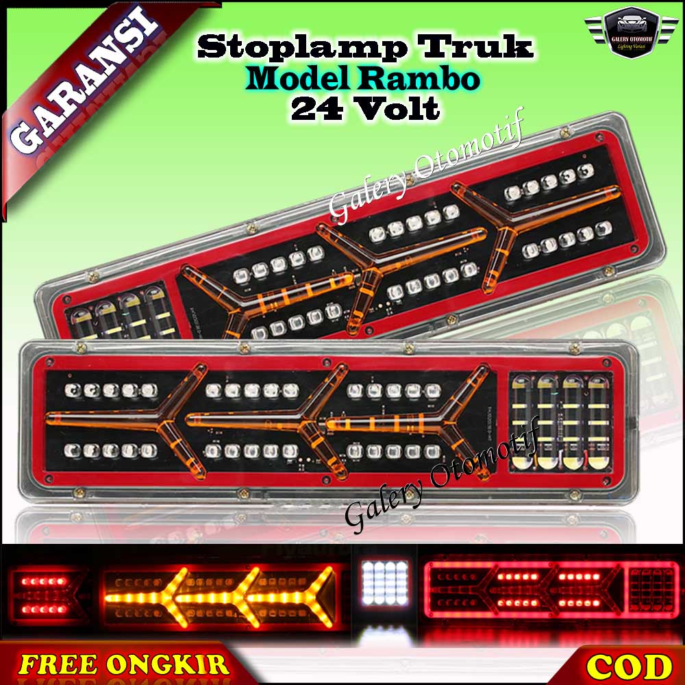 Jual Lampu Variasi Stop Lamp Stoplamp Sein Running Rem Led Belakang ...