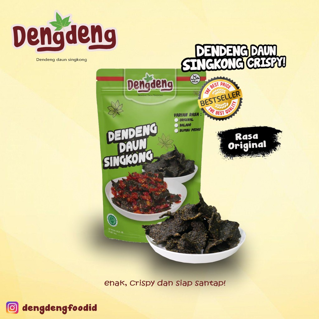 Jual Dendeng Daun Singkong Original "Dengdeng" ori | Shopee Indonesia