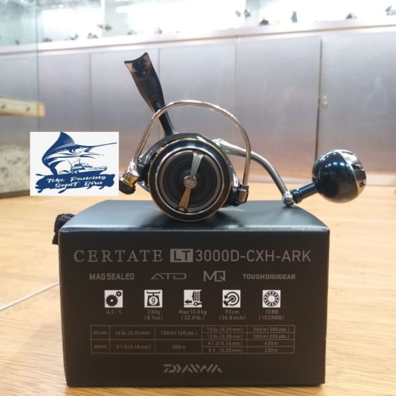 Jual Reel Spinning Daiwa CERTATE ARK LT 3000D-CXH JAPAN BEST SELLER ...