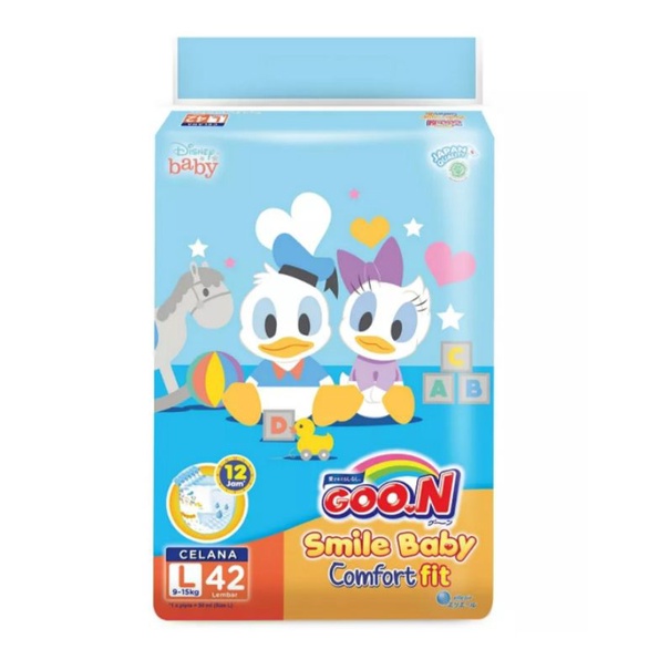 Jual Goon Smile Baby Comfort Fit Pants S48 M44 L42 XL38 M30 L28 XL26 L26 XL24 Ekonomis | Shopee ...