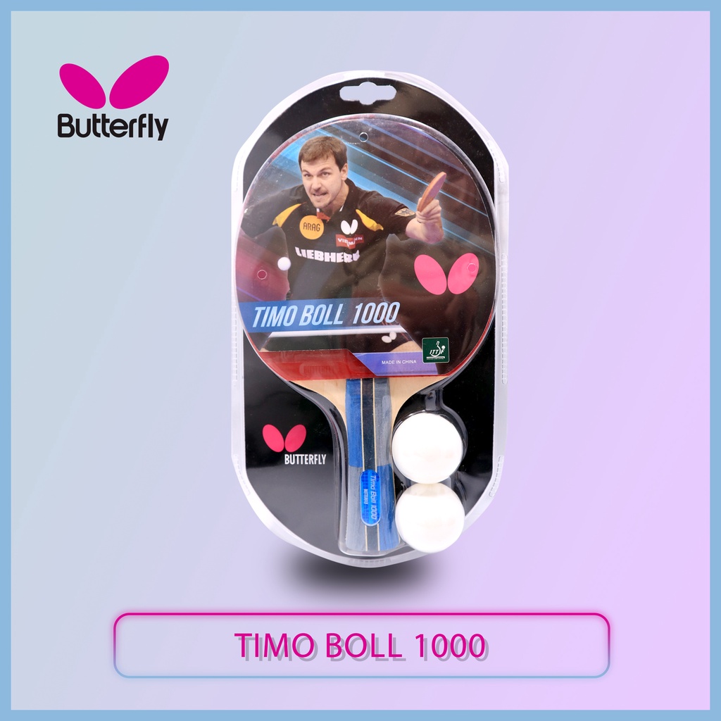 Jual Bet Tenis Meja Butterfly Timo Boll 1000 / 2000 / 3000 Original / Bat Pingpong | Shopee ...