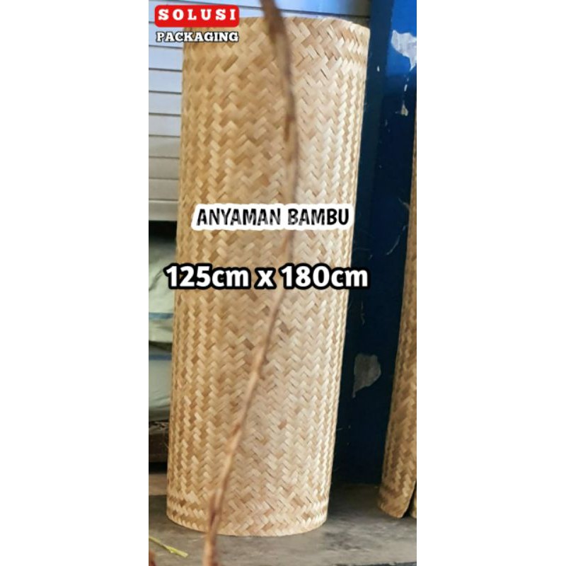 Jual anyaman bambu 125cmx180cm | gedek gedeg meteran dinding bambu ...