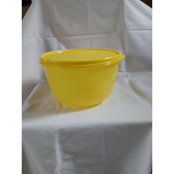 Jual Tupperware bowl kuning 2 liter | Shopee Indonesia