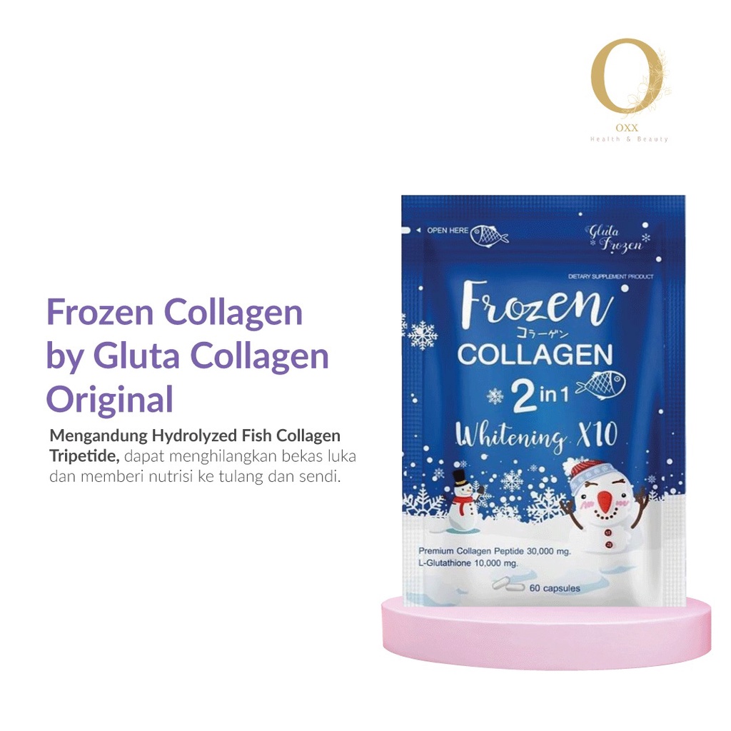 Jual {BARCODE} FROZEN COLLAGEN BY GLUTA COLLAGEN ORIGINAL 100% | Shopee ...