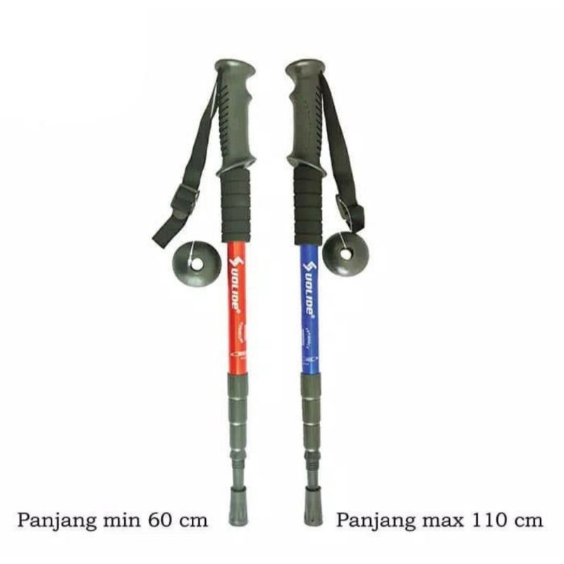 Jual Trekking pole/Tracking pole/Tongkat Gunung/Tongkat Hiking | Shopee ...