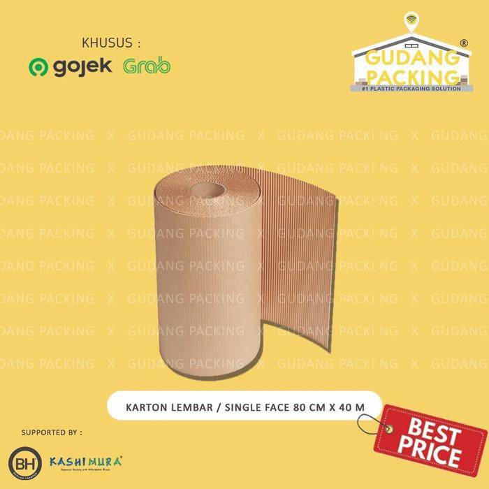 Jual Kertas / Karton Lembar / Single Face 80Cm X 40Meter - Rol - 80 Cm ...
