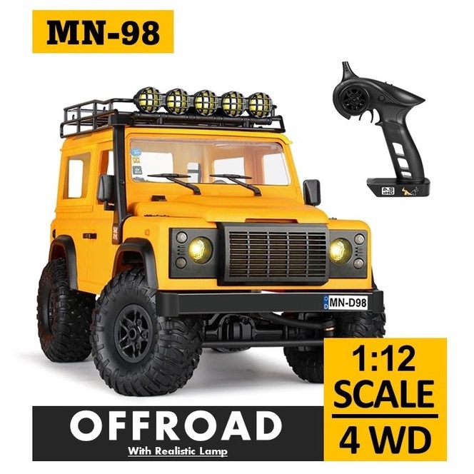 Jual MN98 MN-98 1/12 RC Car High Speed Land Rover RC Defender Truck 4WD ...