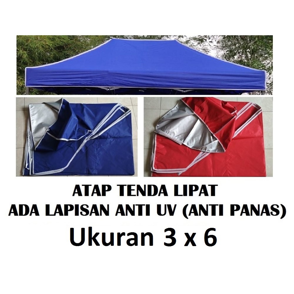 Jual Terpal Atap Tenda Lipat 3x6 Anti Panas | Shopee Indonesia