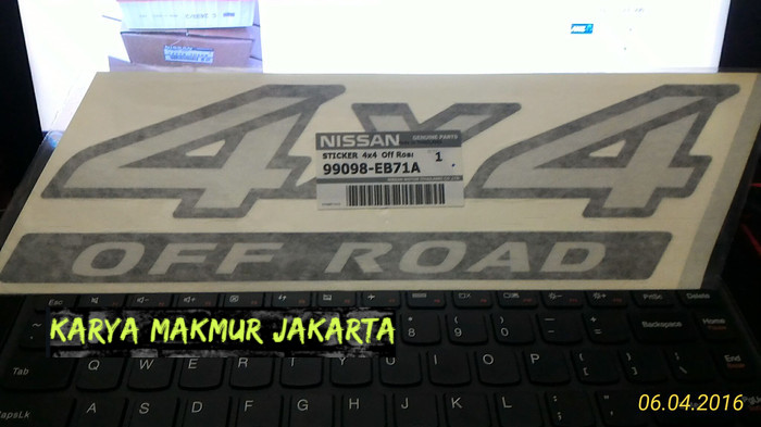 Jual STICKER 4X4 OFF ROAD UNTUK NAVARA | Shopee Indonesia