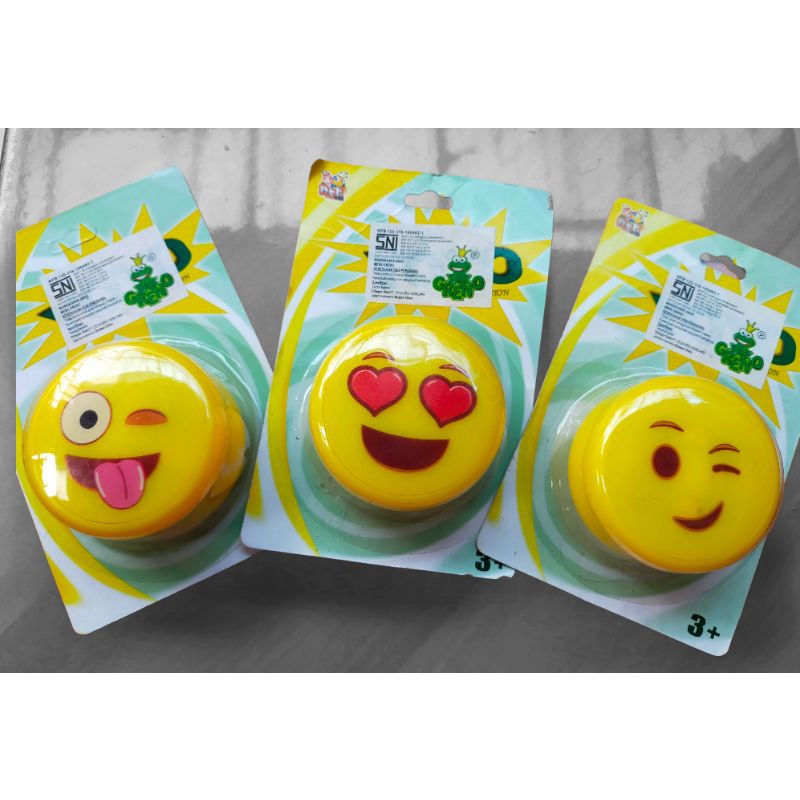Jual Mainan YOYO Emoji Lucu YOYO Emoticon Motif Gambar Smile | Shopee ...