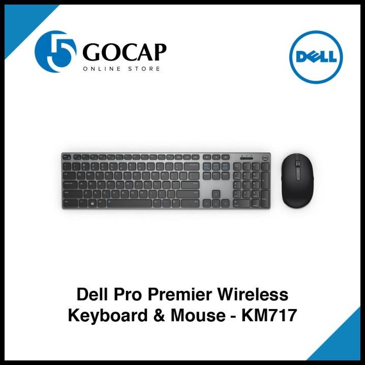 Jual Mouse Keyboard Dell Km717 Multi Device Wireless | Shopee Indonesia