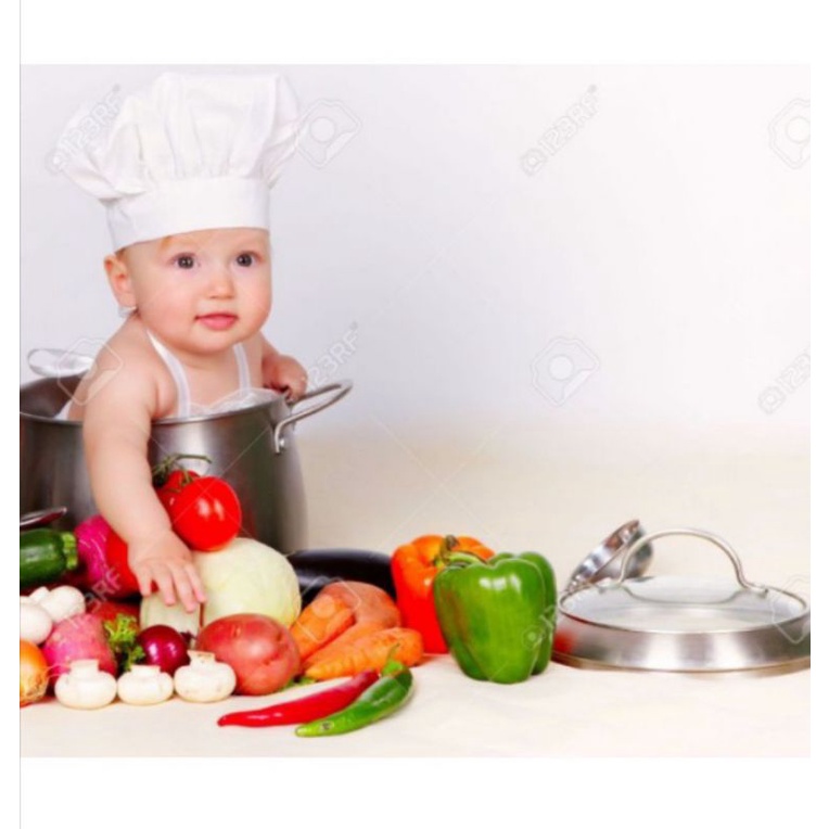 Jual Topi koki Anak Newborn//properti Poto//Studio Shoot 0-03bln | Shopee Indonesia