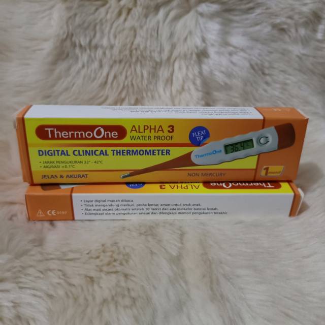 Jual Thermo One ALPHA 1, ALPHA 2, ALPHA 3 ( Termometer Digital Onemed ...