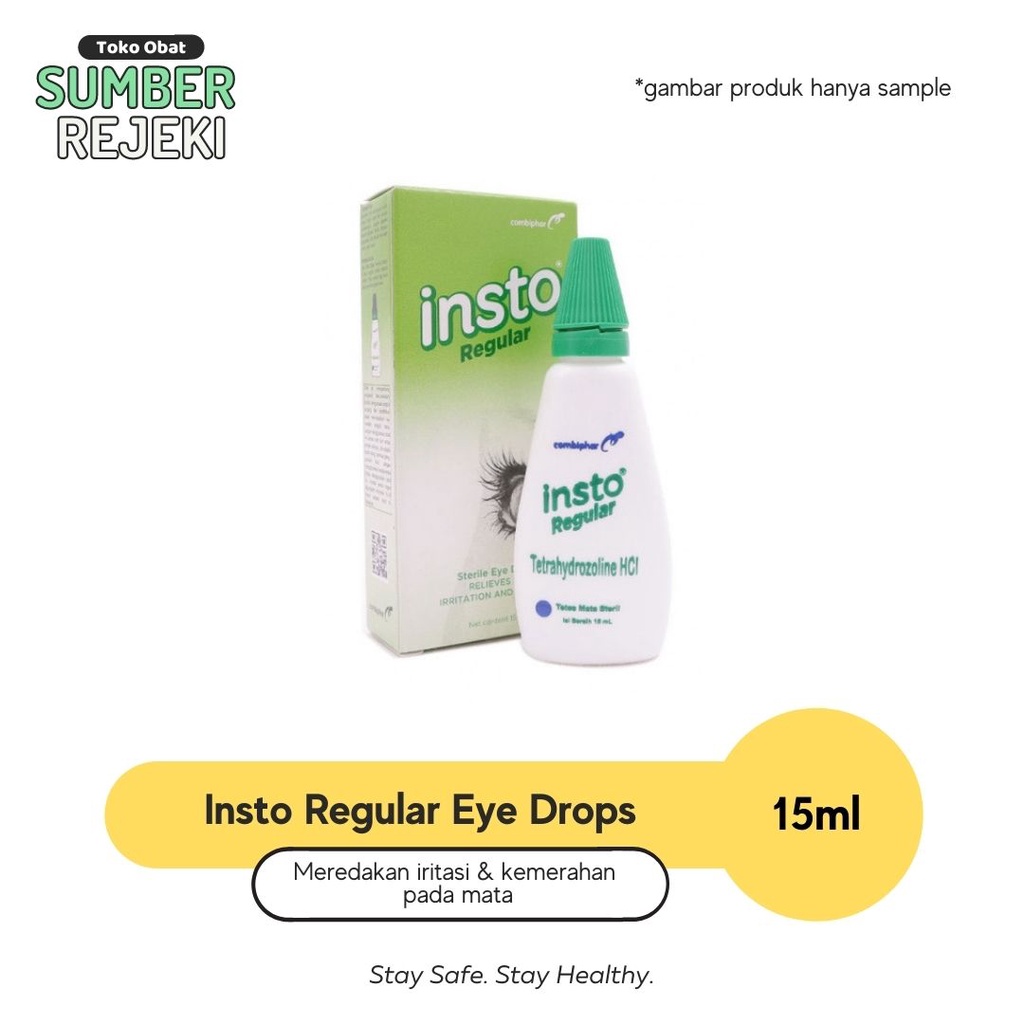 Jual Insto Regular Eye Drops 15ml | Insto Hijau 15ml | Shopee Indonesia