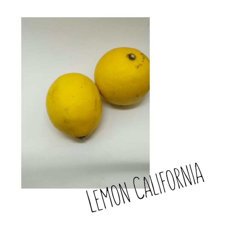 Jual lemon california lokal 500gram | Shopee Indonesia