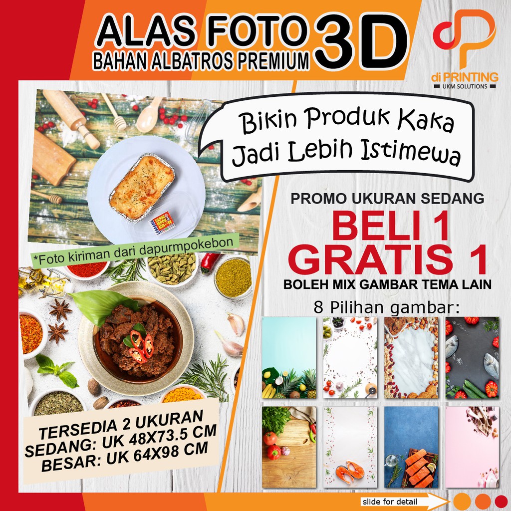 Jual BACKGROUND FOTO UKURAN BESAR TEMA MAKANAN PART 4 | Shopee Indonesia