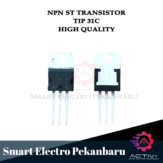 Jual TIP 31 C TIP 31C NPN POWER TRANSISTOR ST TRANSISTOR TIP31 TO-220 ...