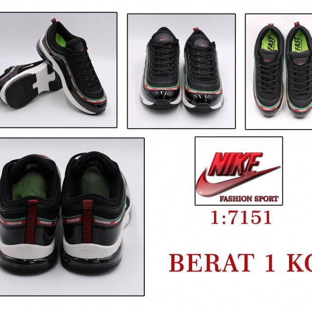 Jual SEPATU FASHION SPORT NIKE 7151 SEMPREM SIZE 40,41,42,43,44 INSOLE ...