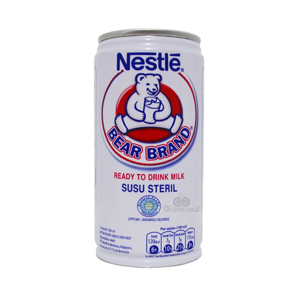 Jual Bear Brand Susu Beruang 189ml | Shopee Indonesia