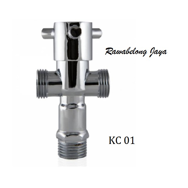 Jual KRANZ CABANG TEE SHOWER KC 01 STOP KRAN CABANG KC 01 | Shopee ...