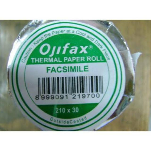 Jual Kertas Fax merk Fax 210 mm x 30 m | Shopee Indonesia
