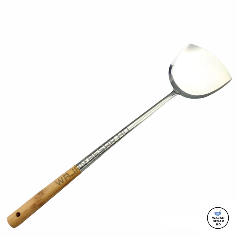 Jual Spatula PREMIUM Susuk Sutil Sodet Stainless Gagang Kayu 43 ...