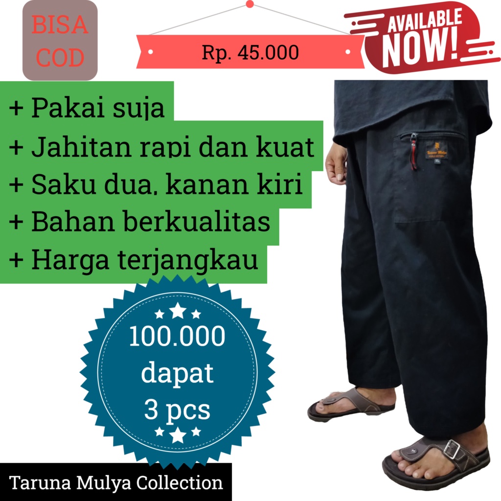 Jual Celana pangsi/celana silat/komprang | Shopee Indonesia