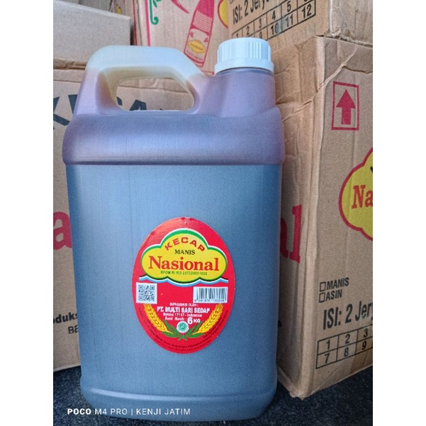 Jual kecap manis nasional 6kg | Shopee Indonesia
