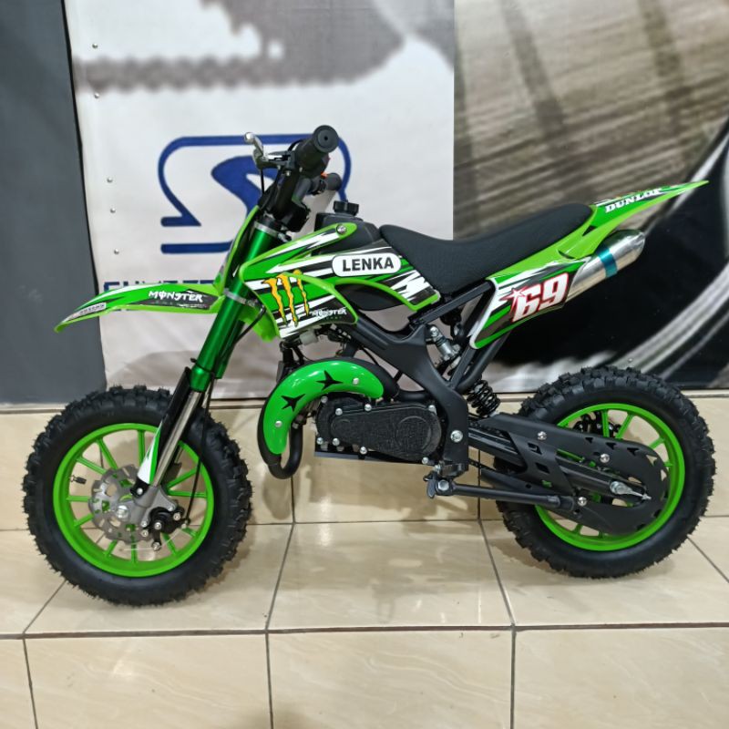 Jual Motor Mini Trail Lenka MC 69 Matic 50 CC | Shopee Indonesia