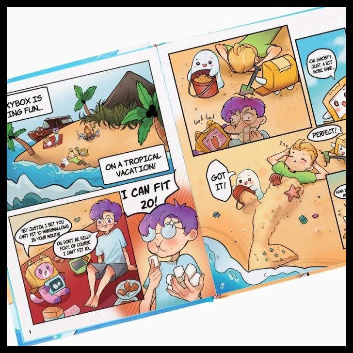 Jual Lankybox Thicc Adventure Graphic Novel | Shopee Indonesia