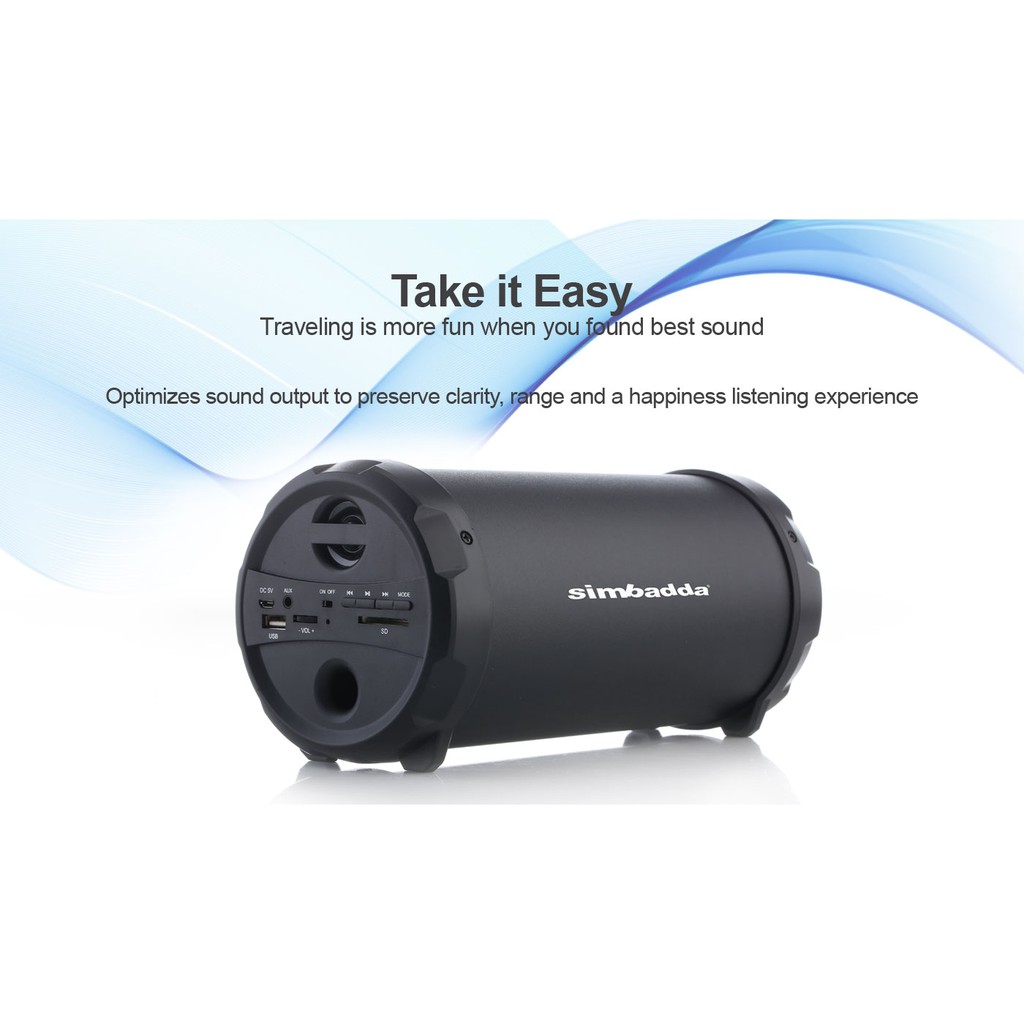 Jual Speaker Simbadda CST 800N+ (Bluetooth/ micro SD/ FM/ USB | Shopee ...