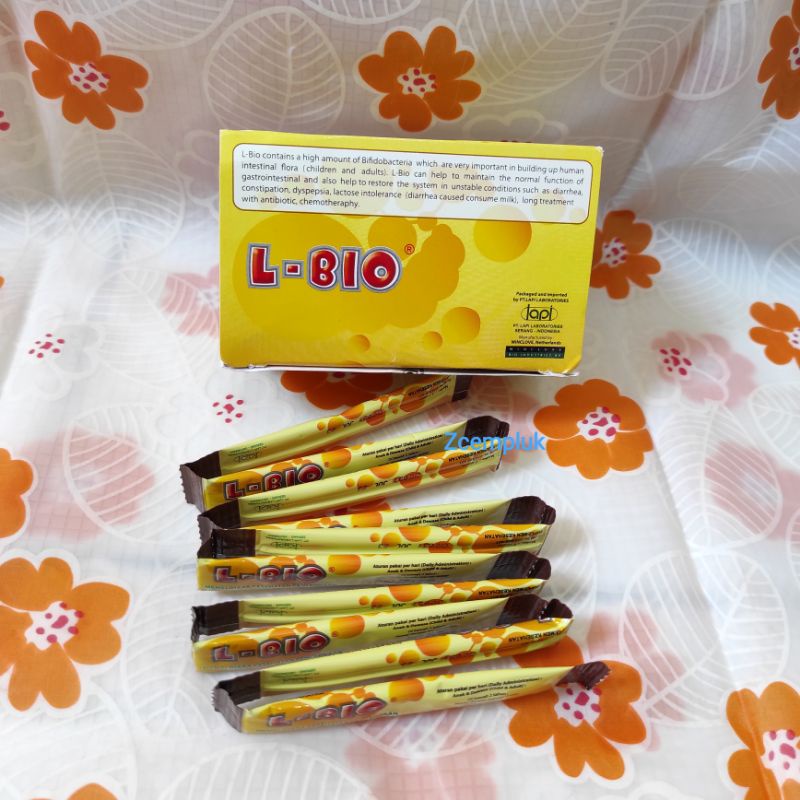 Jual LBio Sachet L-Bio Probiotik Harga Per Sachet L BIO Untuk Diare ...